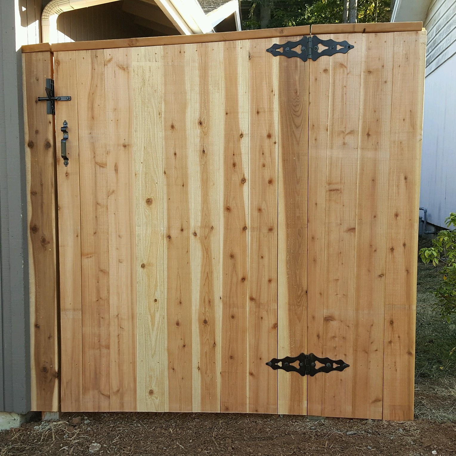 Wooden Steel Framed Gates – HB Fence, Decking & Construction – Click Here